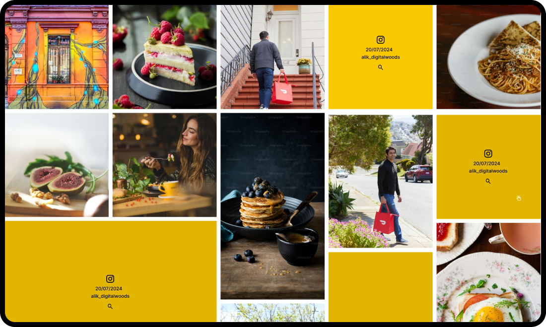 Showcase your Instagram Feed in real-time, bringing fresh content to your website with a ...